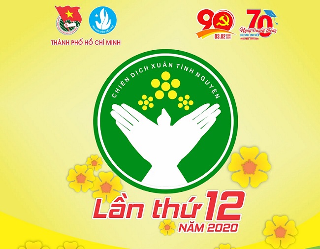 Logo xuân tình nguyện vector file AI, CDR, JPEG, PNG